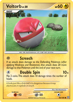 Voltorb | Diamond & Pearl—Stormfront | TCG Card Database | Pokemon.com