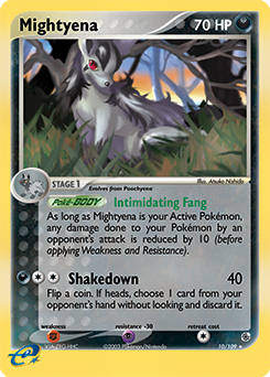 Mightyena | EX Ruby & Sapphire | TCG Card Database | Pokemon.com