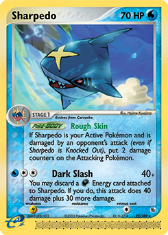 Sharpedo | EX Ruby & Sapphire | TCG Card Database | Pokemon.com