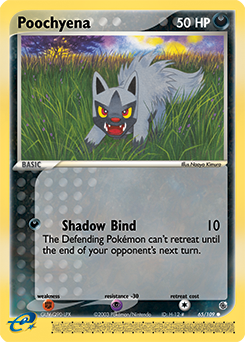 Poochyena | EX Ruby & Sapphire | TCG Card Database | Pokemon.com