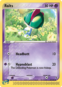 Ralts | EX Ruby & Sapphire | TCG Card Database | Pokemon.com