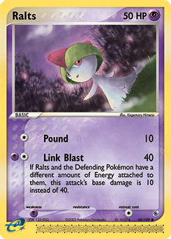 Ralts | EX Ruby & Sapphire | TCG Card Database | Pokemon.com