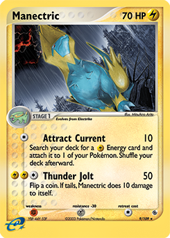 Manectric Brillante De Pokemon