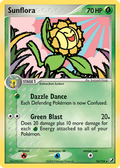 Sunflora | EX Unseen Forces | TCG Card Database | Pokemon.com