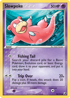 Slowpoke | EX Unseen Forces | TCG Card Database | Pokemon.com