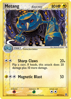 Metang δ | EX Delta Species | TCG Card Database | Pokemon.com