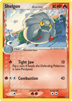 Shelgon δ | EX Delta Species | TCG Card Database | Pokemon.com