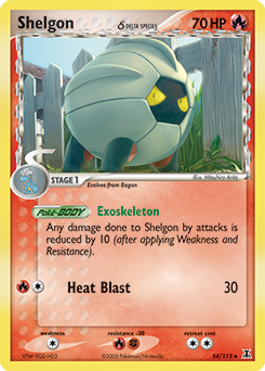 Shelgon δ | EX Delta Species | TCG Card Database | Pokemon.com