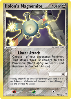 Holon’s Magnemite | EX Delta Species | TCG Card Database | Pokemon.com