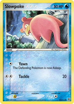 Slowpoke | EX Delta Species | TCG Card Database | Pokemon.com