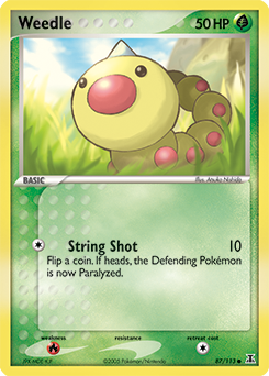Weedle | EX Delta Species | TCG Card Database | Pokemon.com