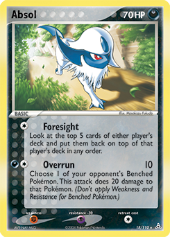 Absol | EX Holon Phantoms | TCG Card Database | Pokemon.com