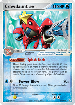 Crawdaunt ex | EX Holon Phantoms | TCG Card Database | Pokemon.com