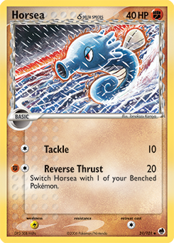 Horsea δ | EX Dragon Frontiers | TCG Card Database | Pokemon.com