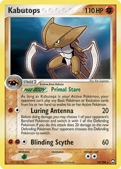 Kabutops Pokemon Evolution