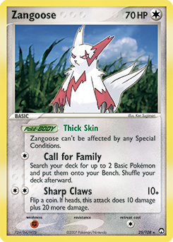 Zangoose | EX Power Keepers | TCG Card Database | Pokemon.com
