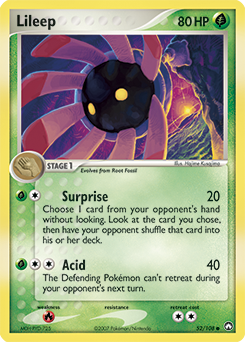 Lileep | EX Power Keepers | TCG Card Database | Pokemon.com