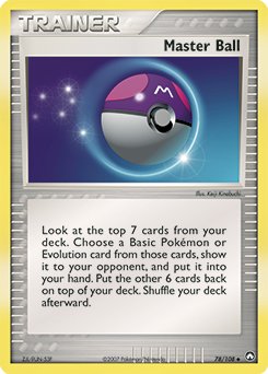 Master Ball | EX Power Keepers | TCG Card Database | Pokemon.com