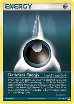 Darkness Energy | EX Power Keepers | TCG Card Database | Pokemon.com