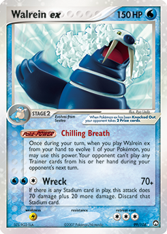 Walrein ex | EX Power Keepers | TCG Card Database | Pokemon.com