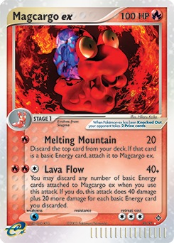 Magcargo ex | EX Dragon | TCG Card Database | Pokemon.com