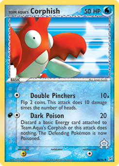 Team Aqua’s Corphish | EX Team Magma vs. Team Aqua | TCG Card Database ...