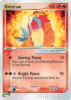 Entei ex | EX Team Magma vs. Team Aqua | TCG Card Database | Pokemon.com