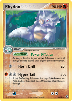 Rhydon | EX Hidden Legends | TCG Card Database | Pokemon.com