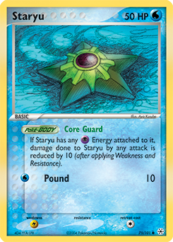 Staryu | EX Hidden Legends | TCG Card Database | Pokemon.com