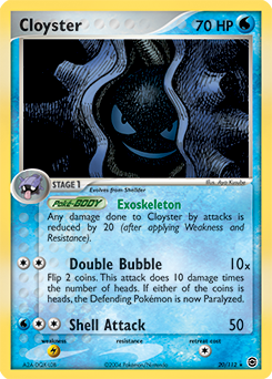Cloyster | EX Fire Red & Leaf Green | TCG Card Database | Pokemon.com