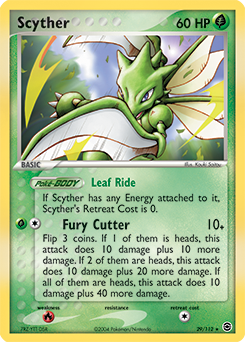Scyther | EX Fire Red & Leaf Green | TCG Card Database | Pokemon.com