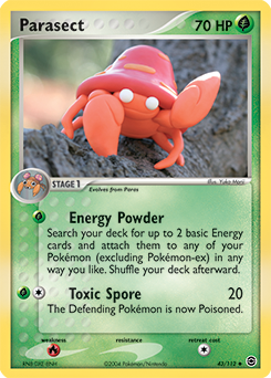 Parasect | Pokédex