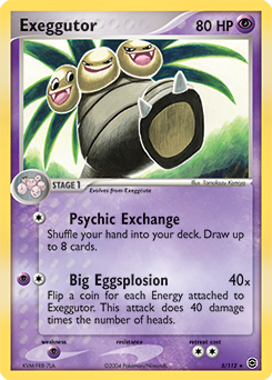 Exeggutor | EX Fire Red & Leaf Green | TCG Card Database | Pokemon.com