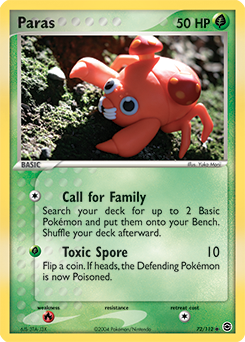 Paras | EX Fire Red & Leaf Green | TCG Card Database | Pokemon.com
