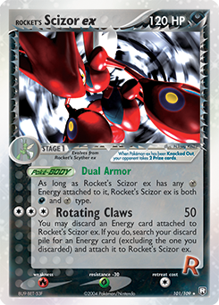 Rocket’s Scizor ex | EX Team Rocket Returns | TCG Card Database ...