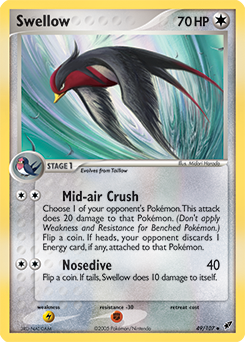 Swellow | EX Deoxys | TCG Card Database | Pokemon.com
