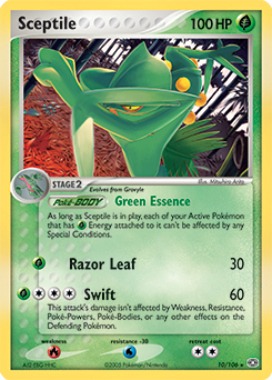 Sceptile | EX Emerald | TCG Card Database | Pokemon.com