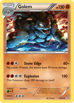 Golem | Generations | TCG Card Database | Pokemon.com