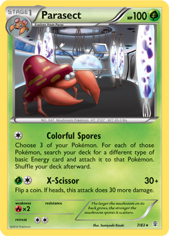 Parasect | Pokédex