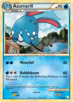 Azumarill | HeartGold & SoulSilver | TCG Card Database | Pokemon.com
