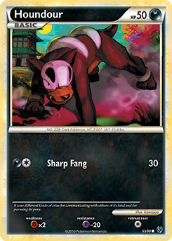 Houndour | HS—Undaunted | TCG Card Database | Pokemon.com
