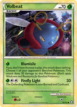 Volbeat | HS—Triumphant | TCG Card Database | Pokemon.com