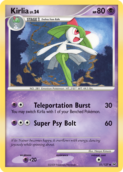 Kirlia | Platinum | TCG Card Database | Pokemon.com