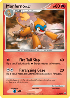 Monferno | Platinum | TCG Card Database | Pokemon.com