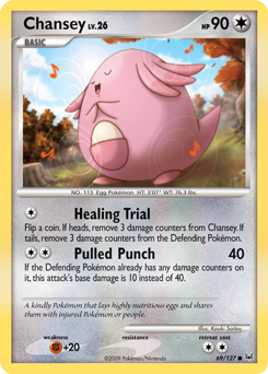 Chansey | Platinum | TCG Card Database | Pokemon.com
