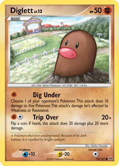 Diglett | Platinum | TCG Card Database | Pokemon.com