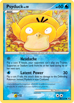 Psyduck | Platinum | TCG Card Database | Pokemon.com