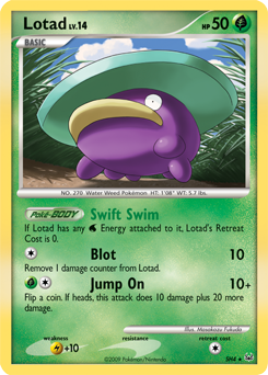 Lotad | Platinum | TCG Card Database | Pokemon.com