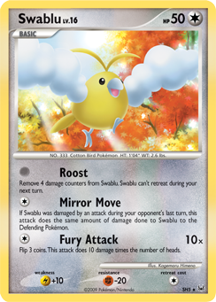 Swablu | Platinum | TCG Card Database | Pokemon.com