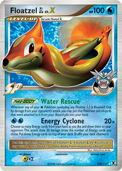 Floatzel [GL] | Platinum—Rising Rivals | TCG Card Database | Pokemon.com
